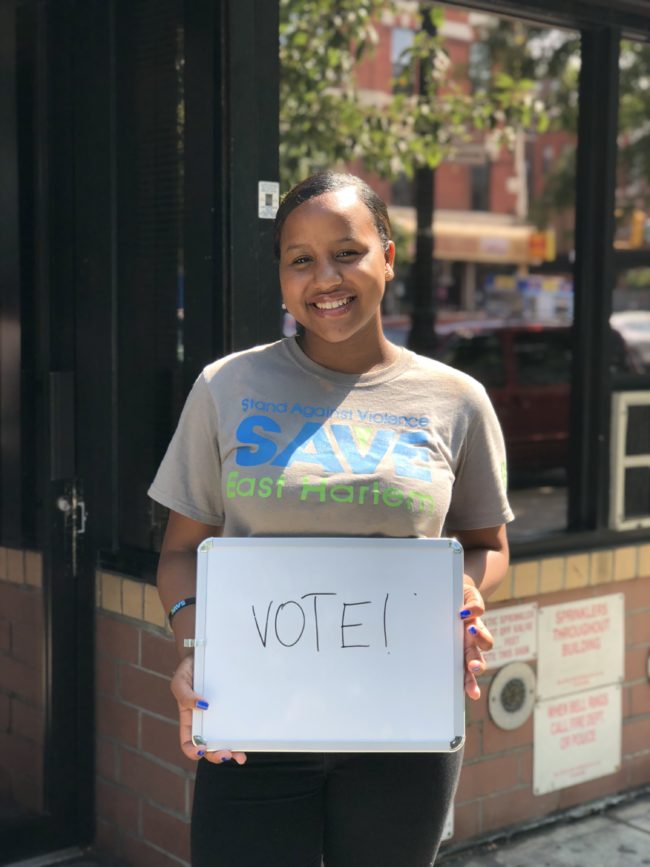 Finish this sentence: I vote because … – GOSO