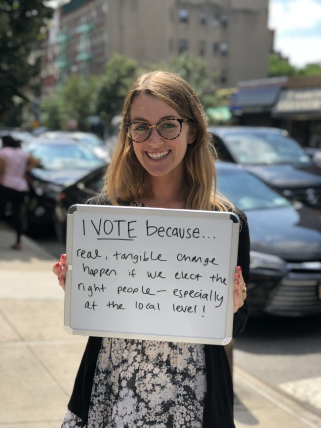 Finish this sentence: I vote because … – GOSO